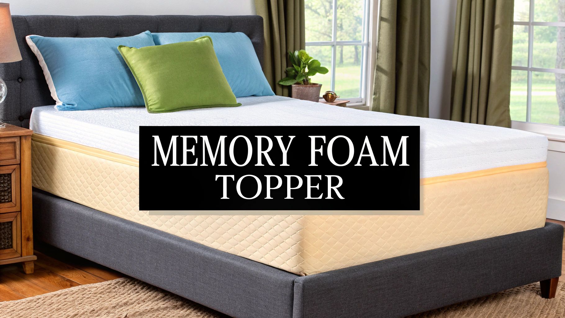 Your Ultimate Guide to a Mattress Topper Memory foam – Sienna Living